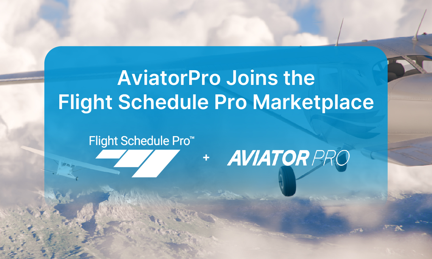 AviatorPro Joins the Flight Schedule Pro Marketplace Bringing White ...